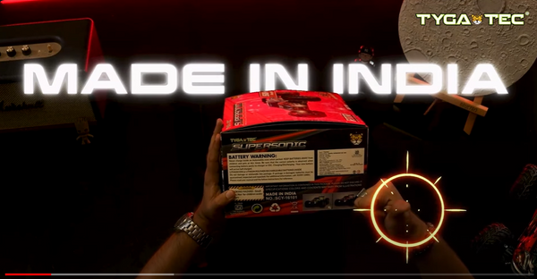 Tygatec Supersonic RC Car – High-Speed 4WD Stunt Car (Green)